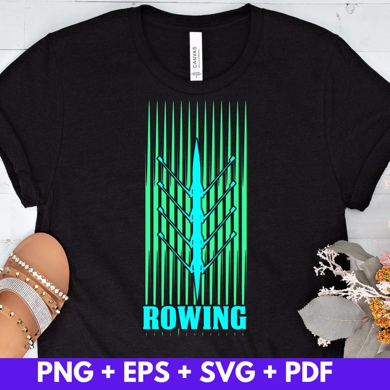 Crew Rowing Svg - Etsy