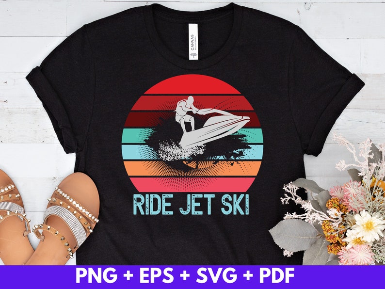 Ride Jet Ski Water Sports Svg Eps Png Pdf Digital Download, Cricut Cut ...