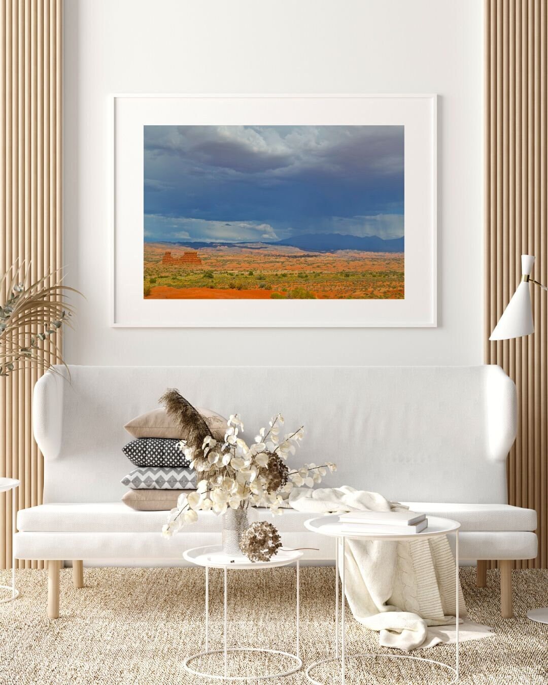 Monsoon at Moab Utah Desert Landscape Photography Print - Etsy