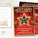 Red Carpet Invitation and Flyer Set/sign, Night at the Oscars, Movie ...