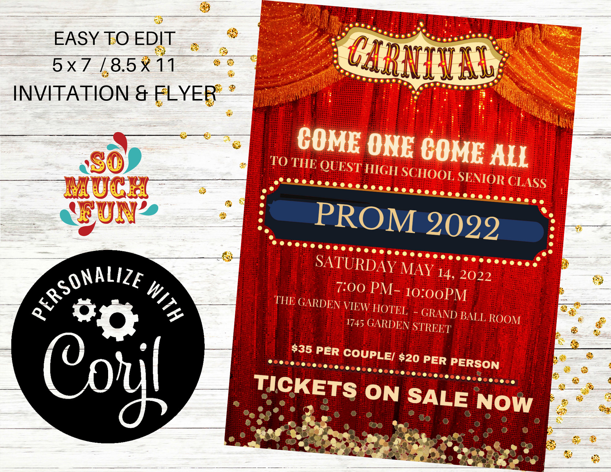 Circus Decoration Ideas For High School Prom
