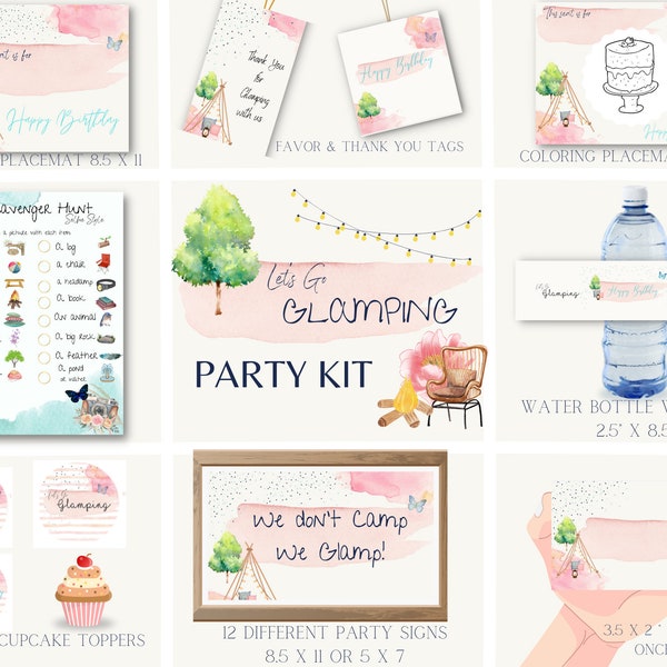 Camping Banner - Etsy