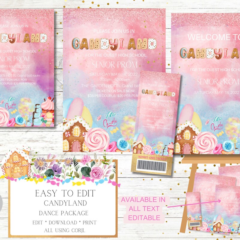 Welcome to Candyland Sign - Etsy