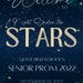 A Night Under the Stars Welcome Sign, Poster, Under the Stars Prom ...