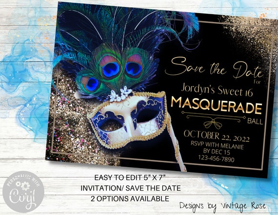 Masquerade Invitation Quotes 17+ Masquerade Party Invitation Examples