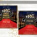 Lights Camera Action Invitation Set, Red Carpet, Hollywood, Prom ...