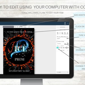 Fire and Ice Welcome Sign, Poster, School Dance, Prom, Homecoming, Ball ...