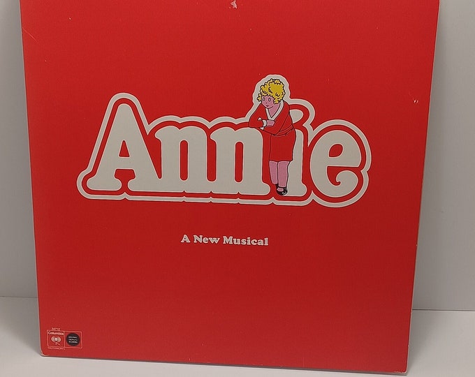 1977 Vintage Annie Musical Soundtrack on Record Vinyl Vinyl Record ...