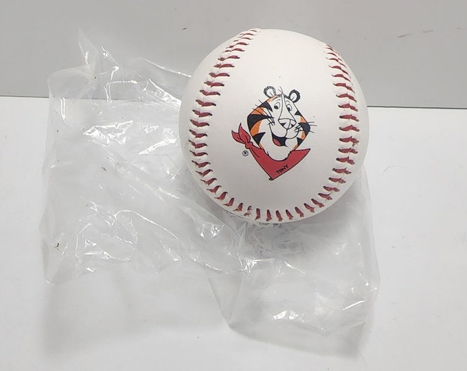 1989 Vintage Tony the Tiger Regulation Size Baseball Baseball MLB Tony ...