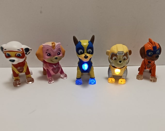 Paw Patrol Light up Figures - Paw Patrol - Paw Patrol Toys - Light up ...