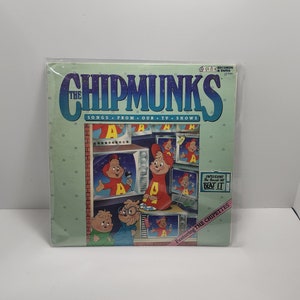 Alvin and the Chipmunks Vinyl Record 1984 Bagdasarian Song From Our TV ...