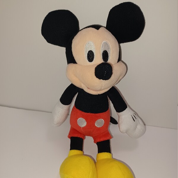 Mickey Mouse Stuffed Animal - Etsy