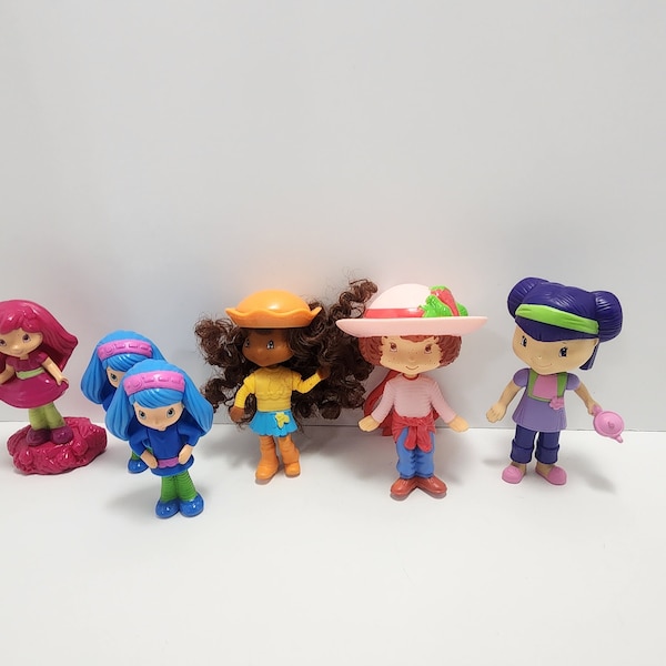 Strawberry Shortcake Figures for Dolls - Etsy