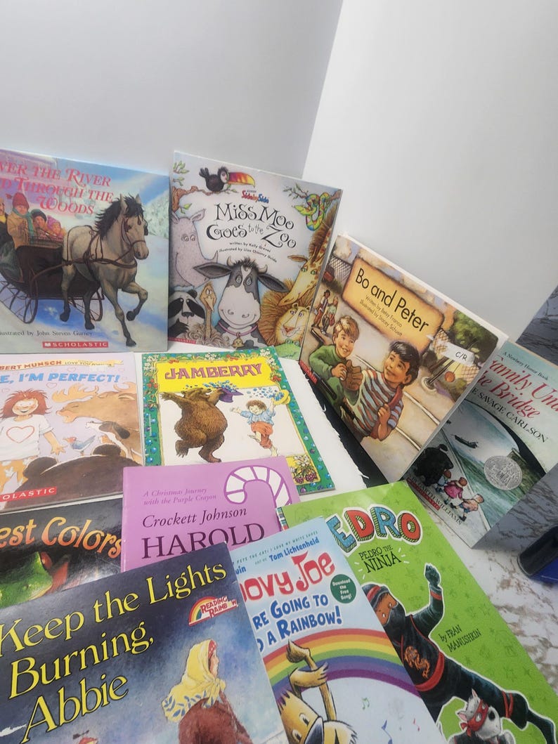 Vintage HUGE LOT of Children's Books - Books - Book Lot - Children's ...
