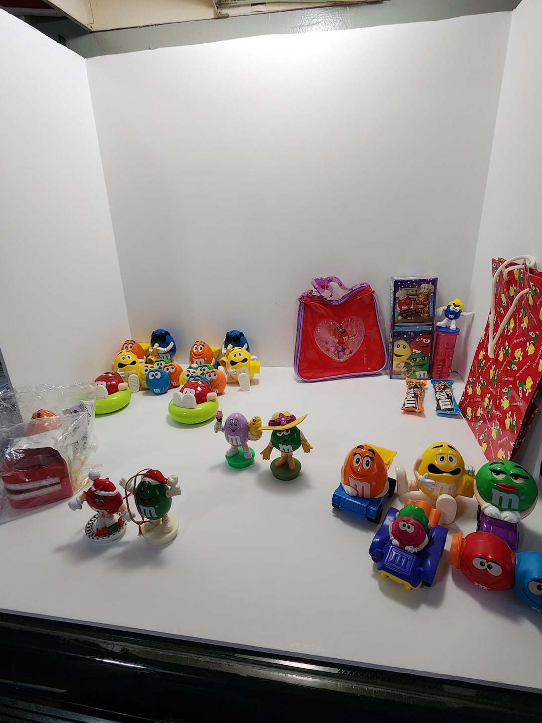 M&M Candy Dispenser Toys Figures Lot - Candy - Vintage Candy - Candy ...