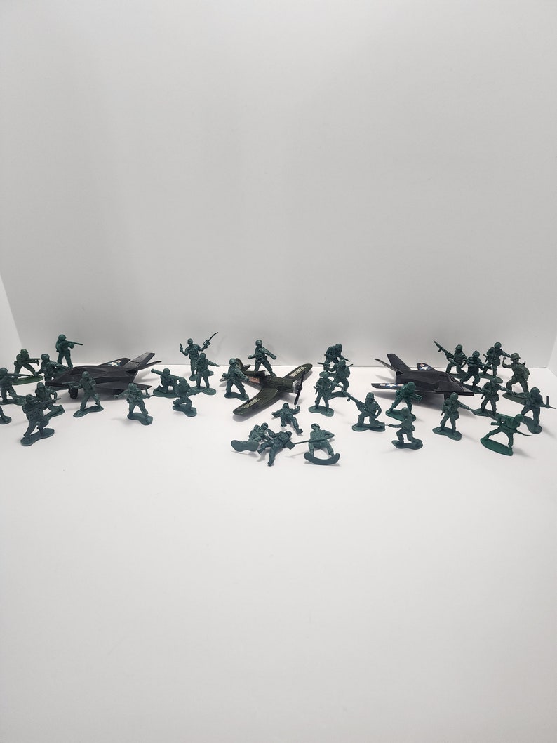 Army Toy Figures Huge Lot With Army Jet Planes Toy Jet Toy - Etsy