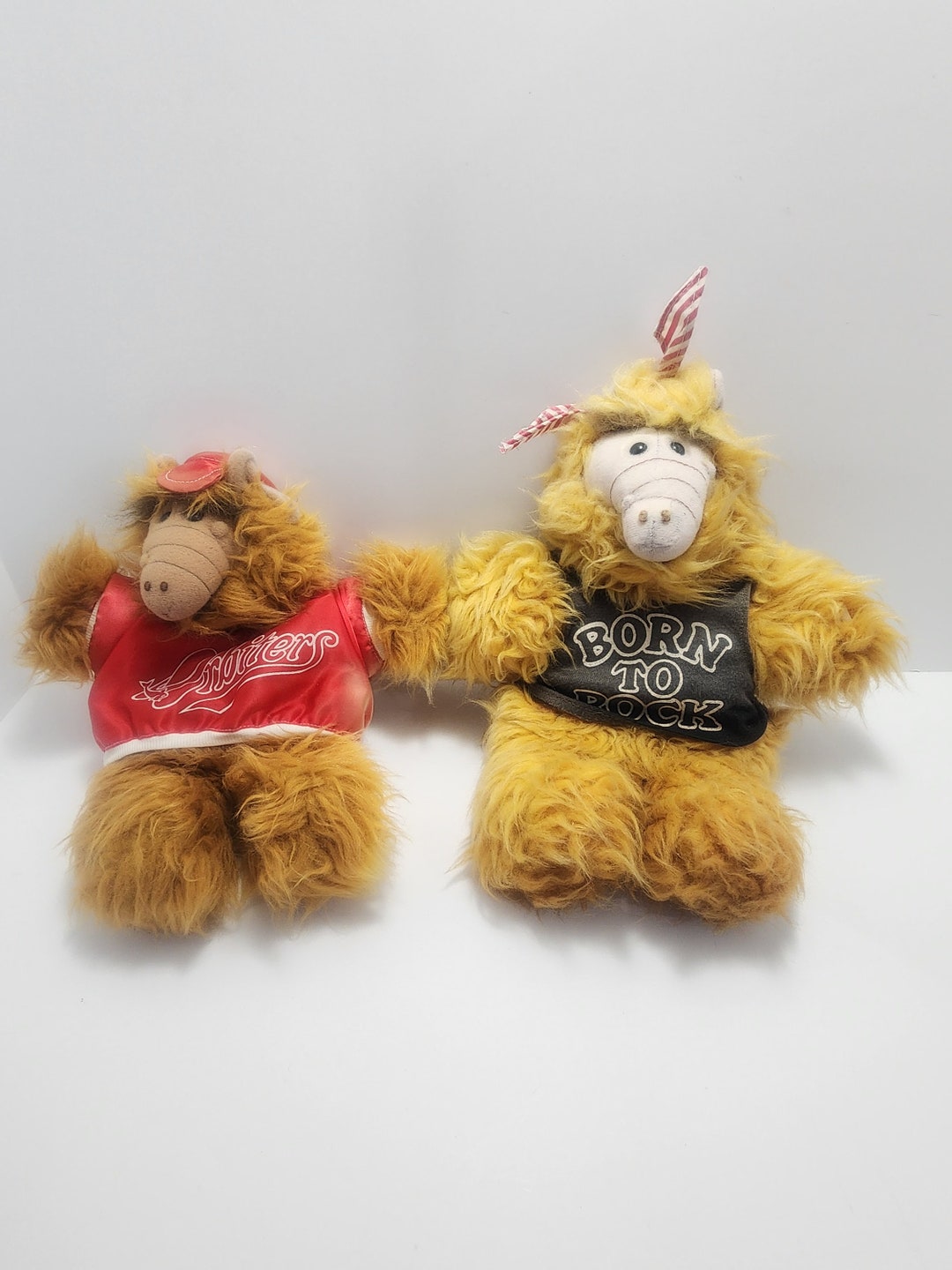 Alf 1988 Vintage Plush Hand Puppet Baseball Player and Rock Star - Alf ...