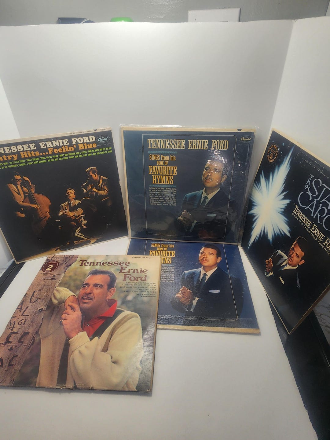 Tennesse Ernie Ford 1970's Vintage Vinyl LP Records LOTS - Tennesse ...