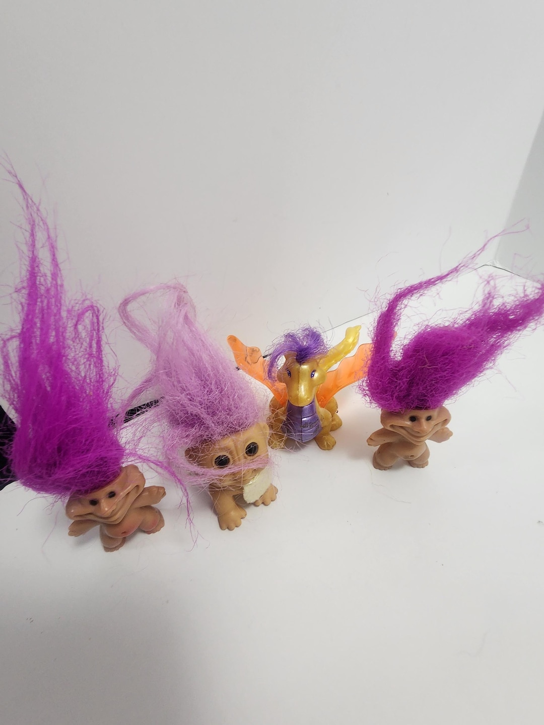 Russ Troll Dolls Minatures Lot - Dolls - Dragon - Russ Trolls - Trolls ...