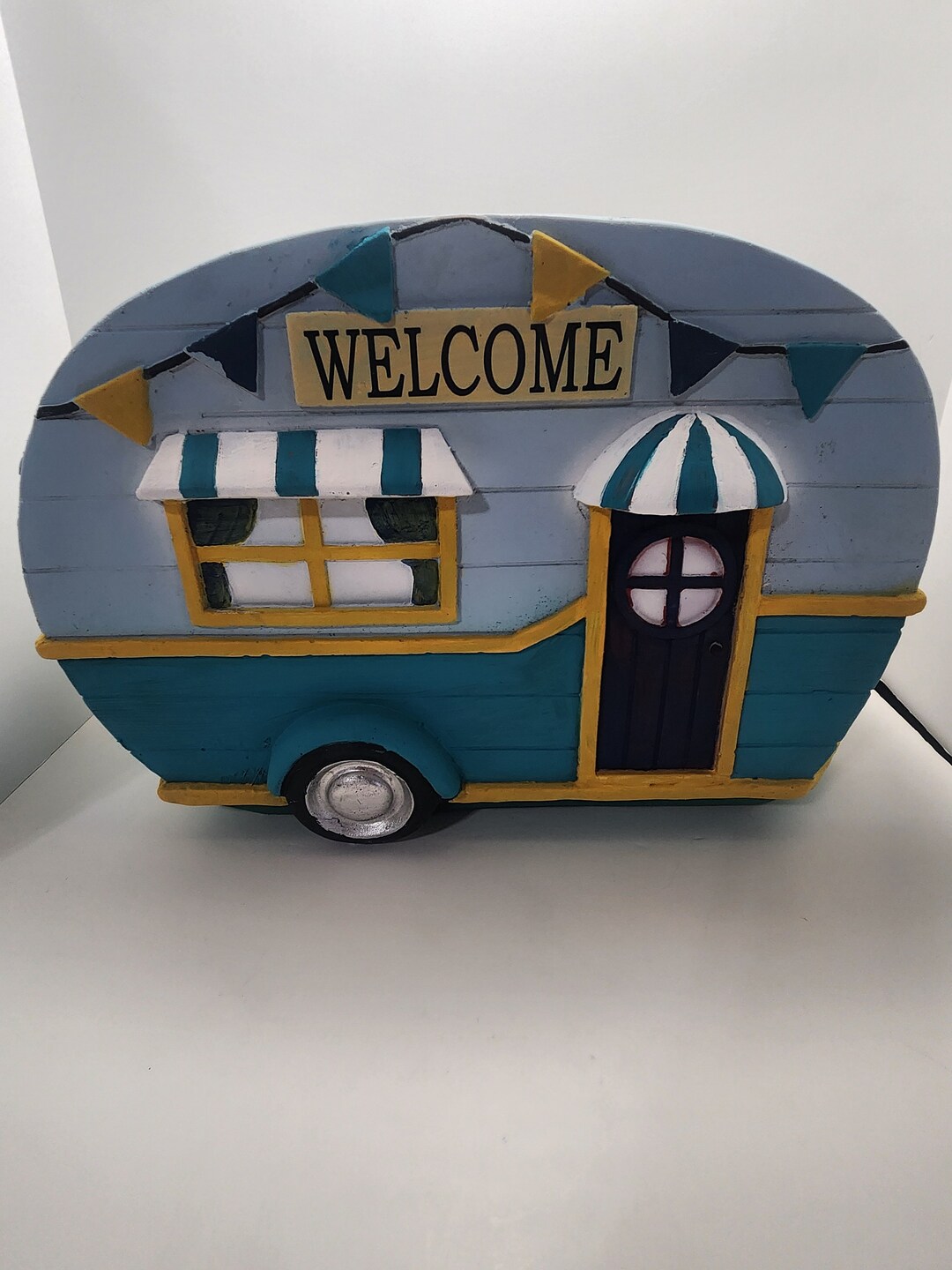 Camper Welcome Rv Ceramic Decor - Campers - Rv - Camper Decor - Camper ...