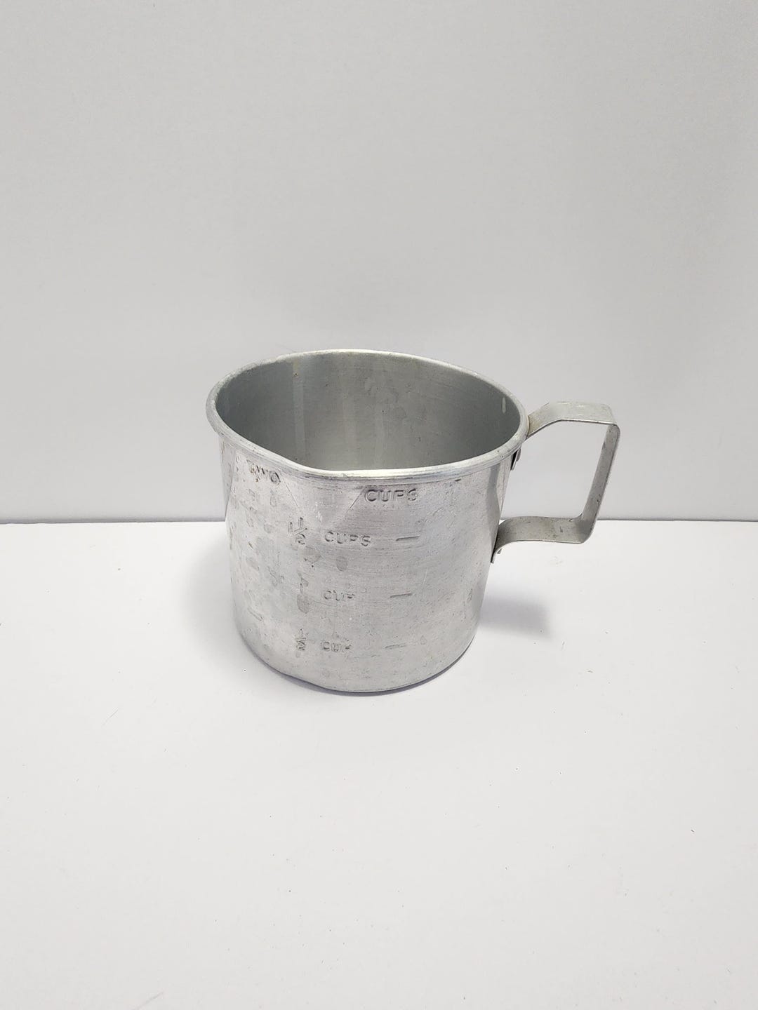 Aluminum Vintage Jiffy Measuring Cup - Aluminum - Kitchen - Kitchen ...