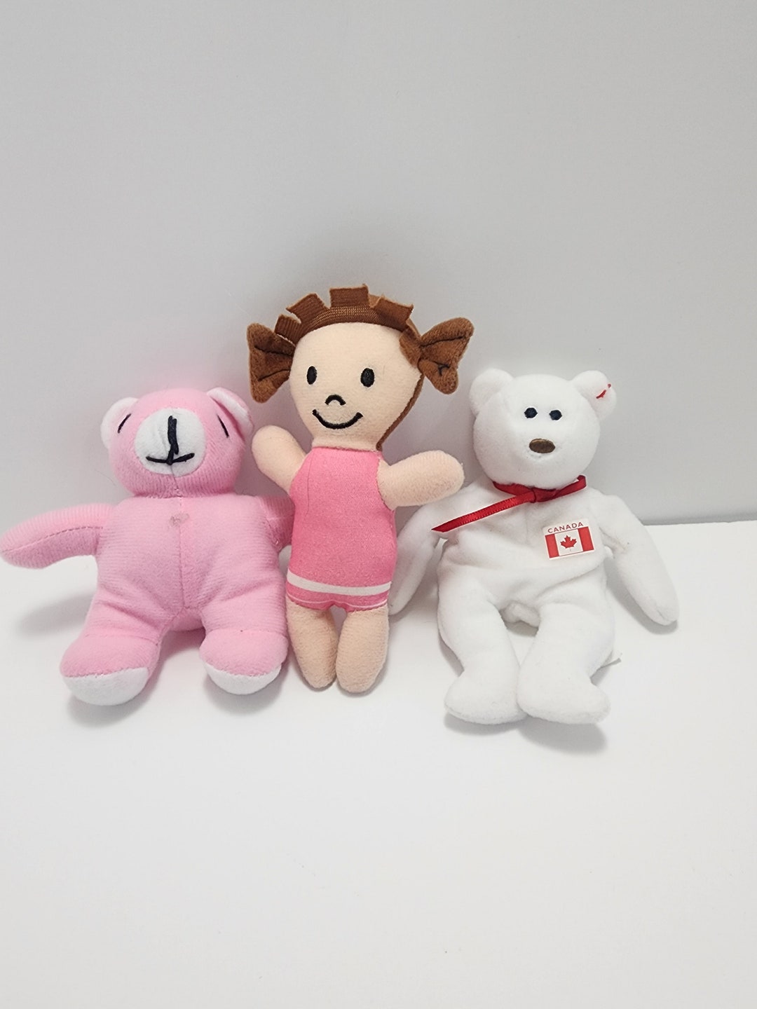 Plush Toy Lot of 3 - Stuffed Animals - Plush Bears - Doll - Girl Toys ...