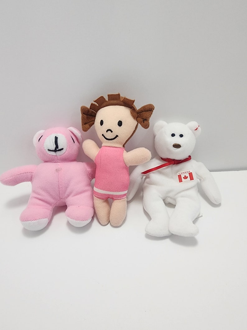 Plush Toy Lot of 3 Stuffed Animals Plush Bears Doll - Etsy