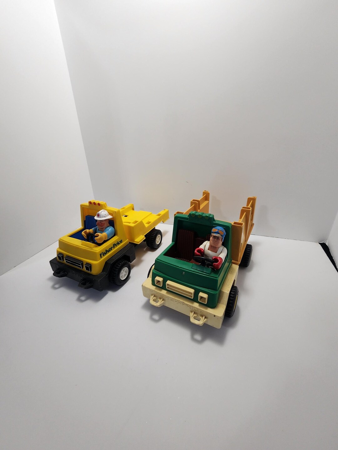 Fisher Price 1970s Husky Helpers Vehicles and Figures - Husky Helpers ...