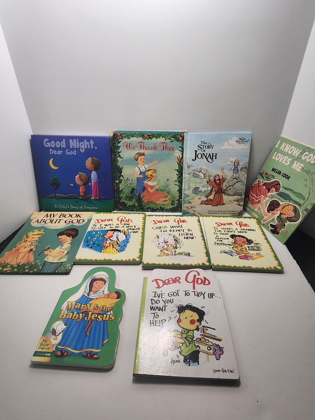 Dear God & Other Religious Children's Books LOT of 10 - Children's ...