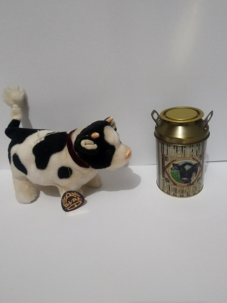 Vintage 1980s Iwaya Roly Poly Dairy Cow Dairy Cows Milk - Etsy