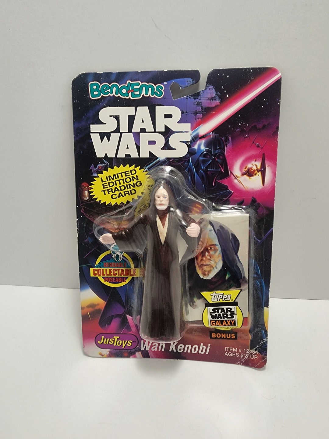 Star Wars 1993 Vintage Obi Wan Kenobi Bendable Figure New in Package ...