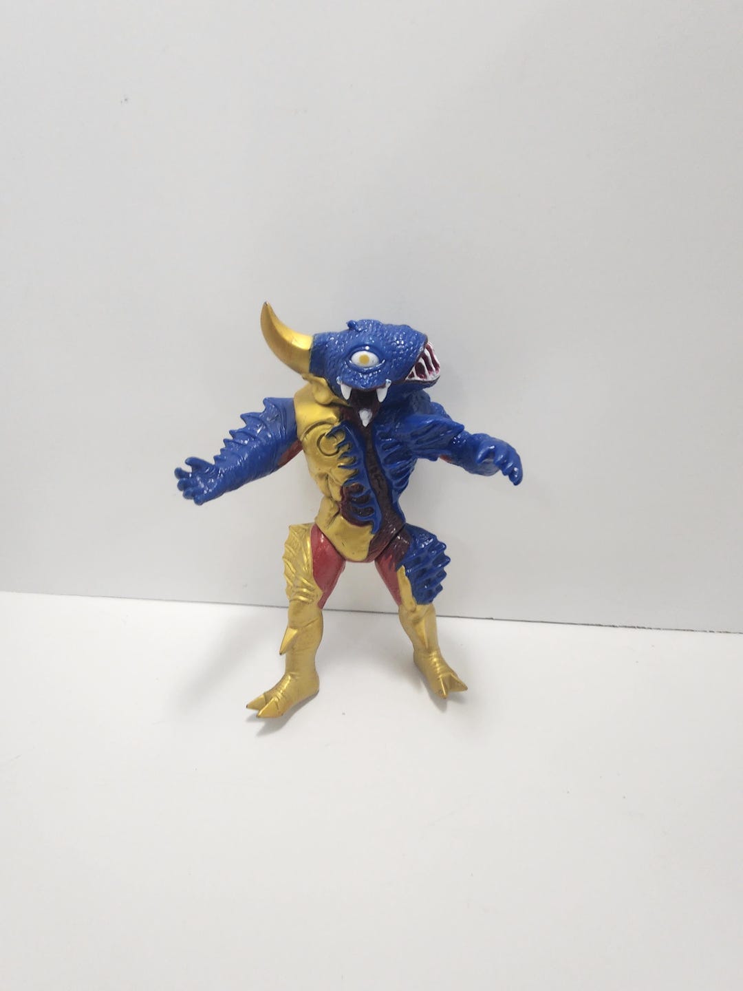 1993 Vintage Mighty Morphin Power Rangers 8" Goo Fish Evil Monster ...
