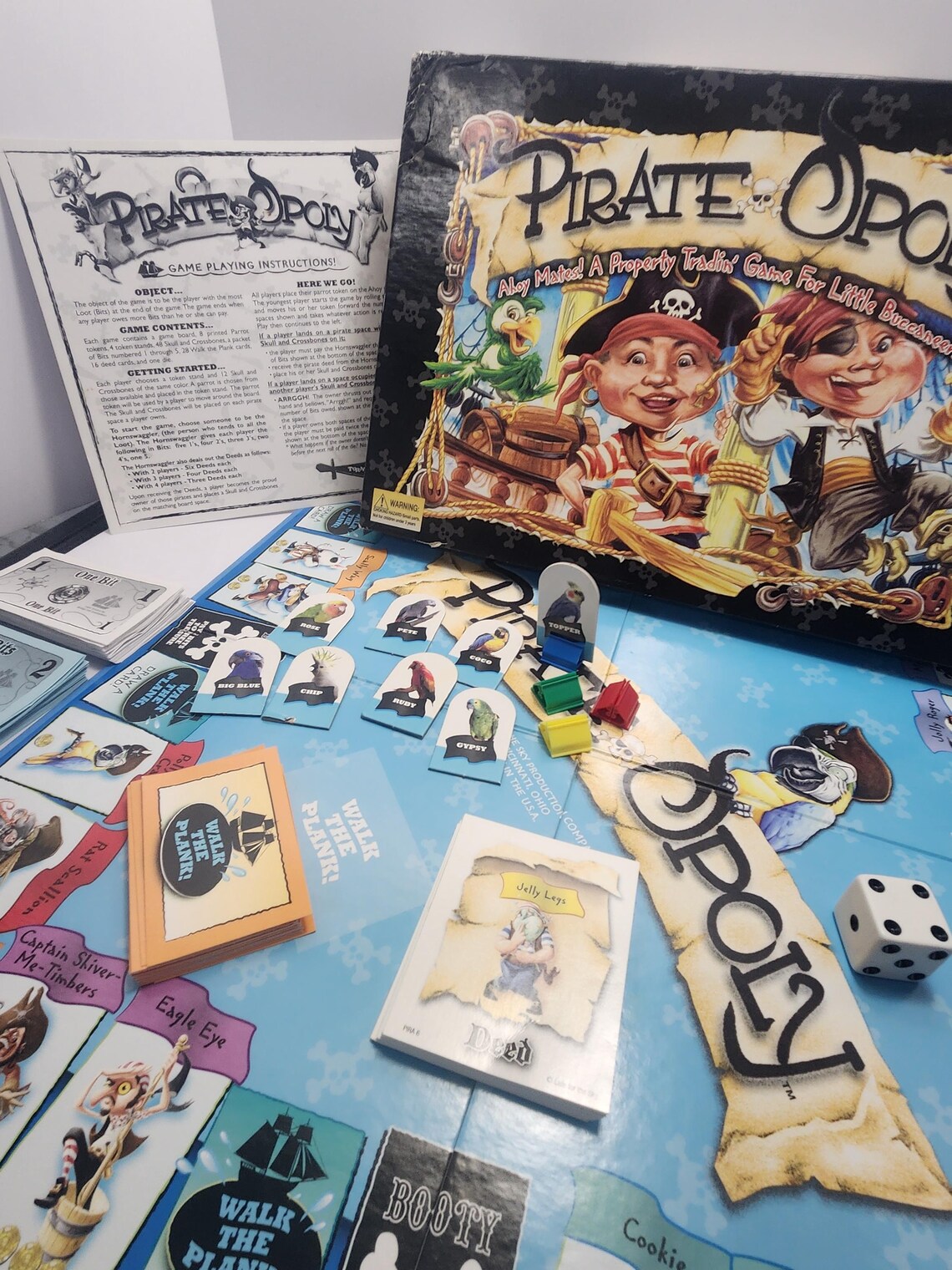 Pirate O Poly Board Game - Games - Board Games - Monopoly - Pirates ...
