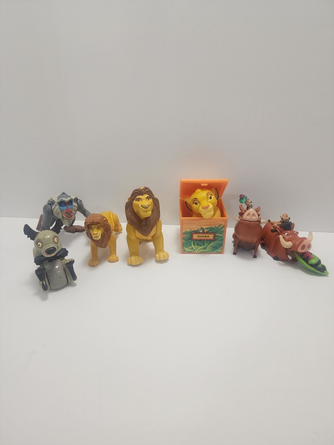 Lion King Vintage 1990 Toys Lot the Lion King Lion King - Etsy