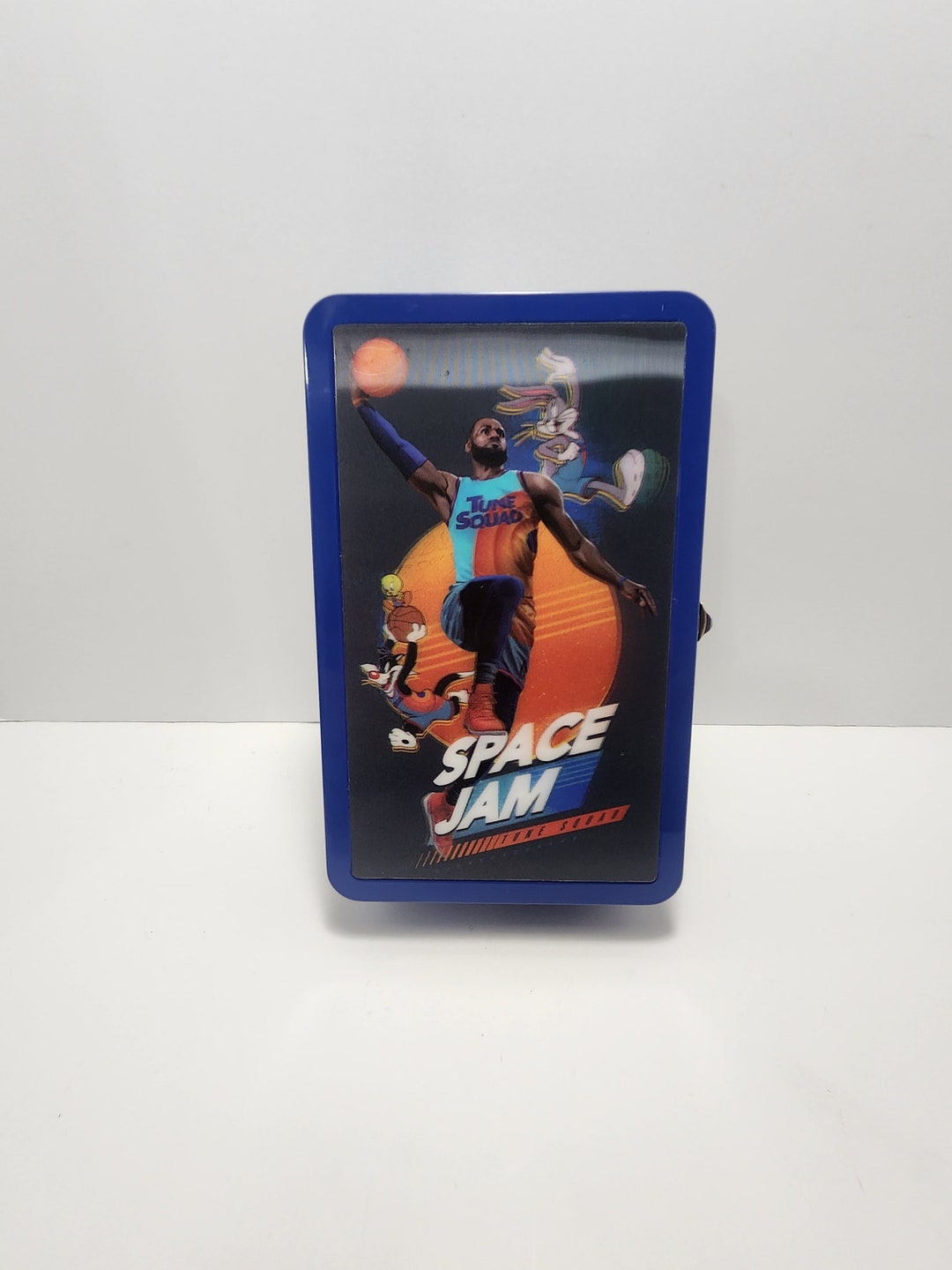 Space Jam 3d Tin Pencil Box - Space Jam - Lebron James - Tin - NBA- NBA ...