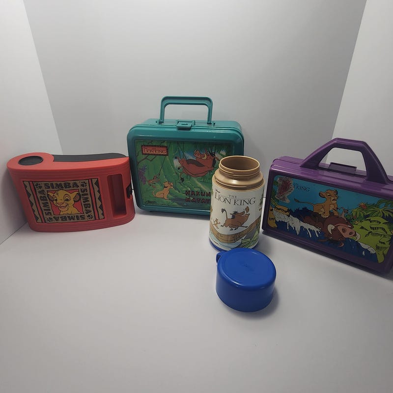 90s Lunch Box - Etsy