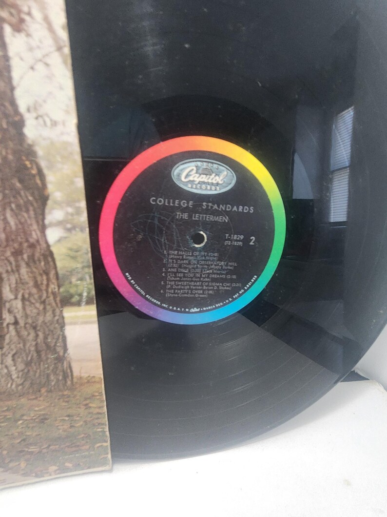 1968 Vintage Record College Standards by the Lettermen - the Lettermen ...