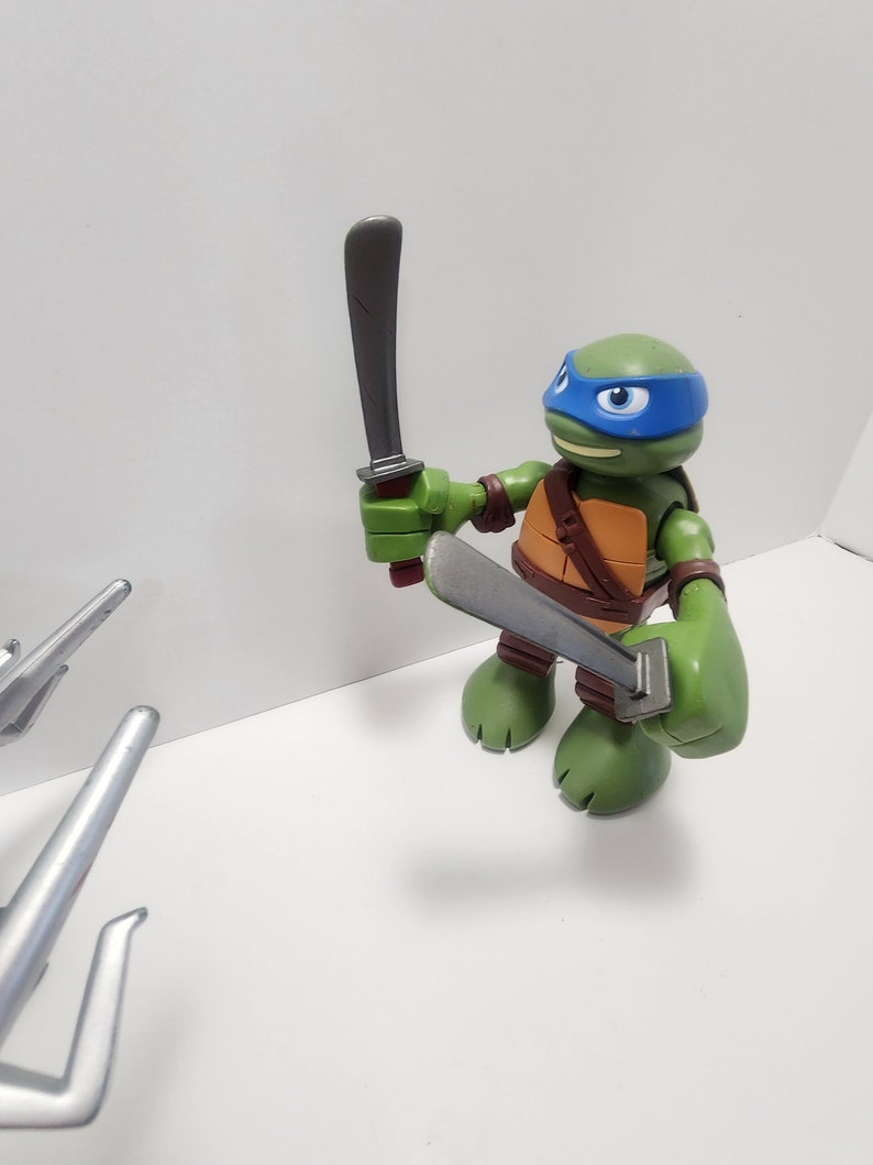 Teenage Mutant Ninja Turtles Katana Crossing Battle Figures Lot of 2 ...