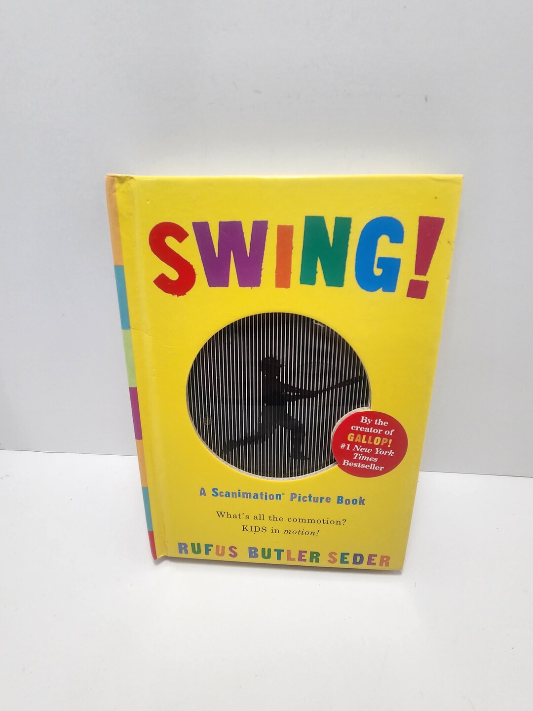 Swing by Rufus Butler Seder Scanimation Book Swing Rufus - Etsy