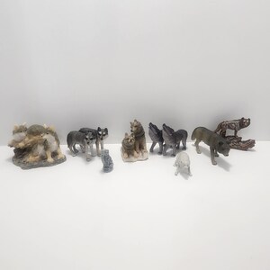 Wolf Figurines - Etsy