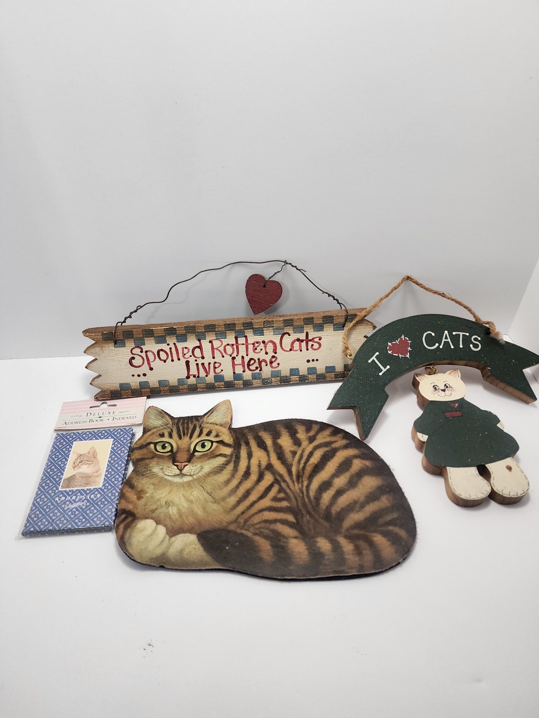 Cats Lot of Random Cat Items - Cats - Cat - Cat Stuff - Cat Decor ...