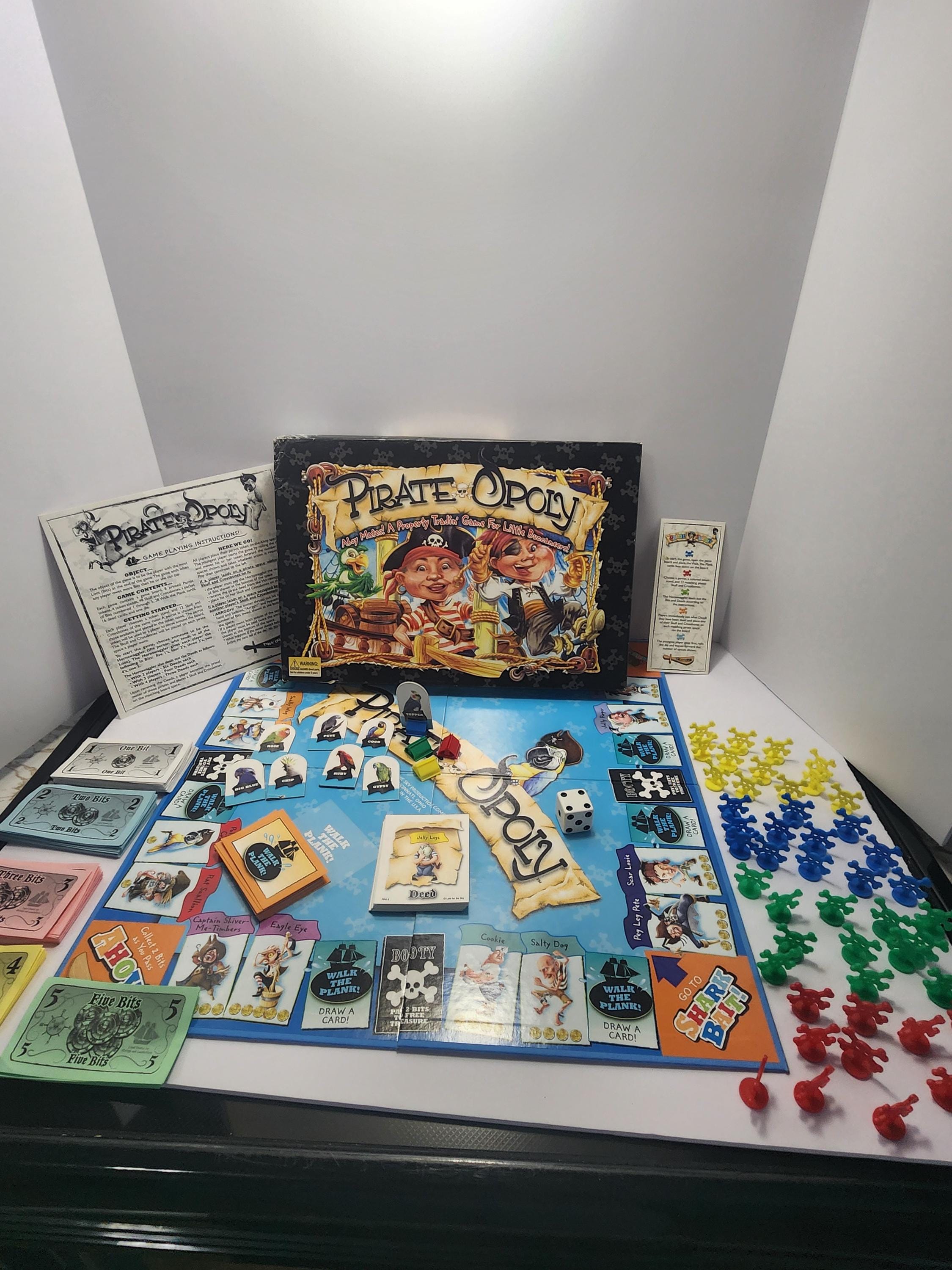 Pirate O Poly Board Game - Games - Board Games - Monopoly - Pirates ...