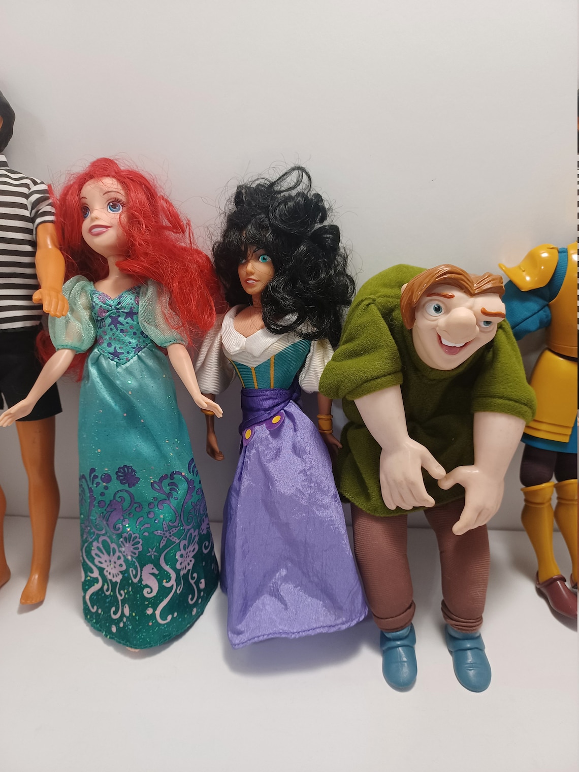 Rare Vintage 1990s Disney Characters Barbie Doll Figures - Disney Dolls ...