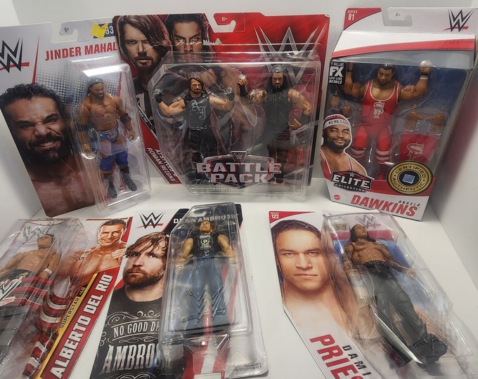 Wwe Action Figures - Wrestling Figures - WWE- Aew Figures - Wwf ...