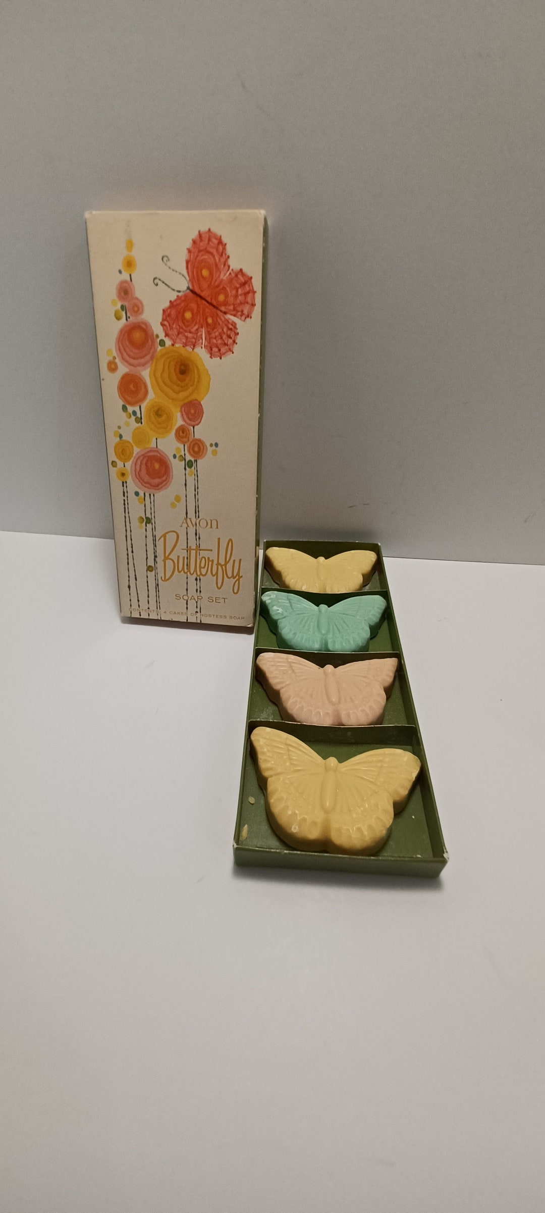 Vintage 1960s Avon Butterfly 3D Soap Bars Soap Soap Bars Butterflys ...