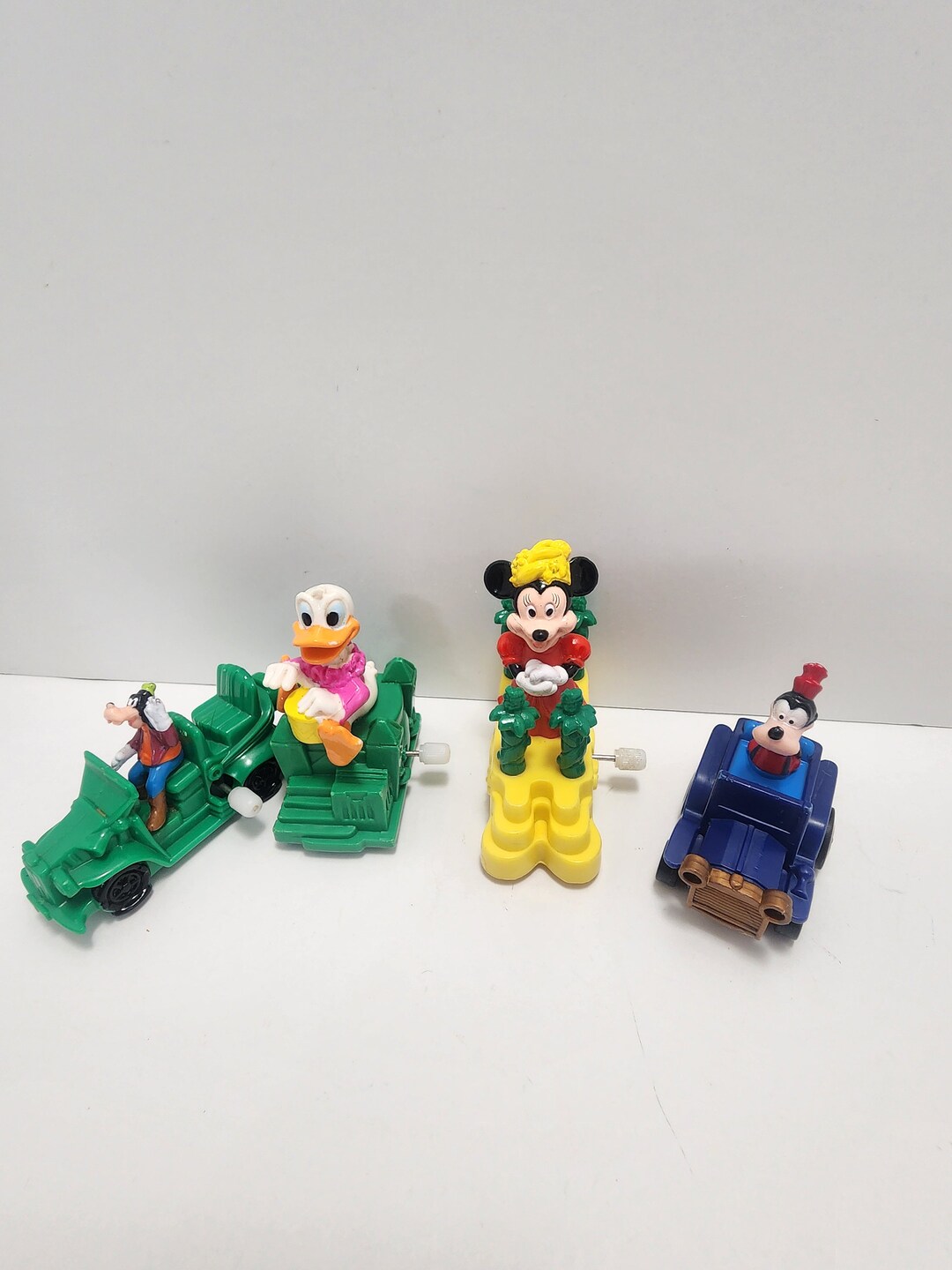 Disney Vintage Mickey Mouse and Friends Wind up Toy Cars Wind up Toys ...