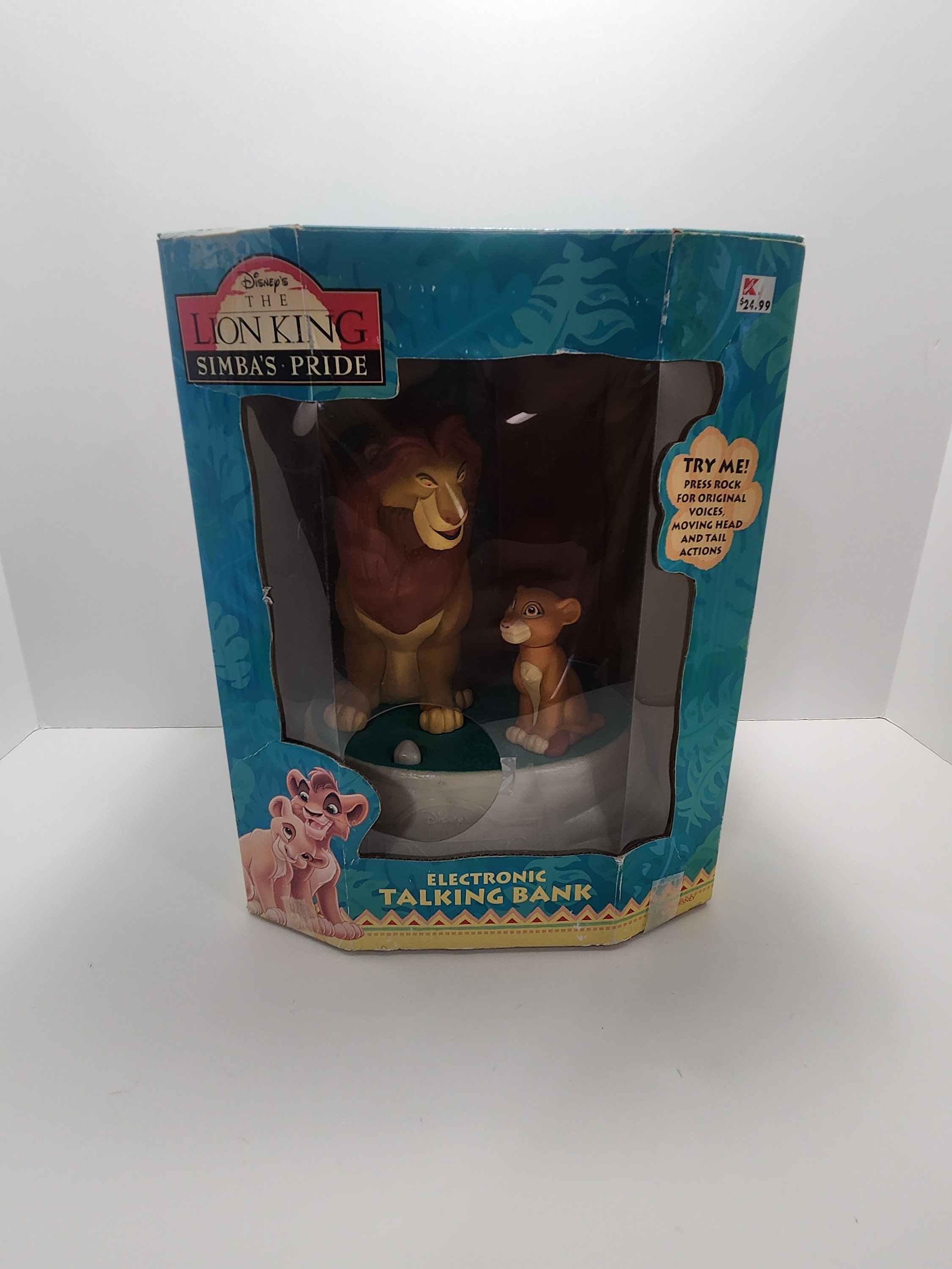 The Lion King Vintage 1990s Talking Coin Bank - Banks - Coin Bank ...