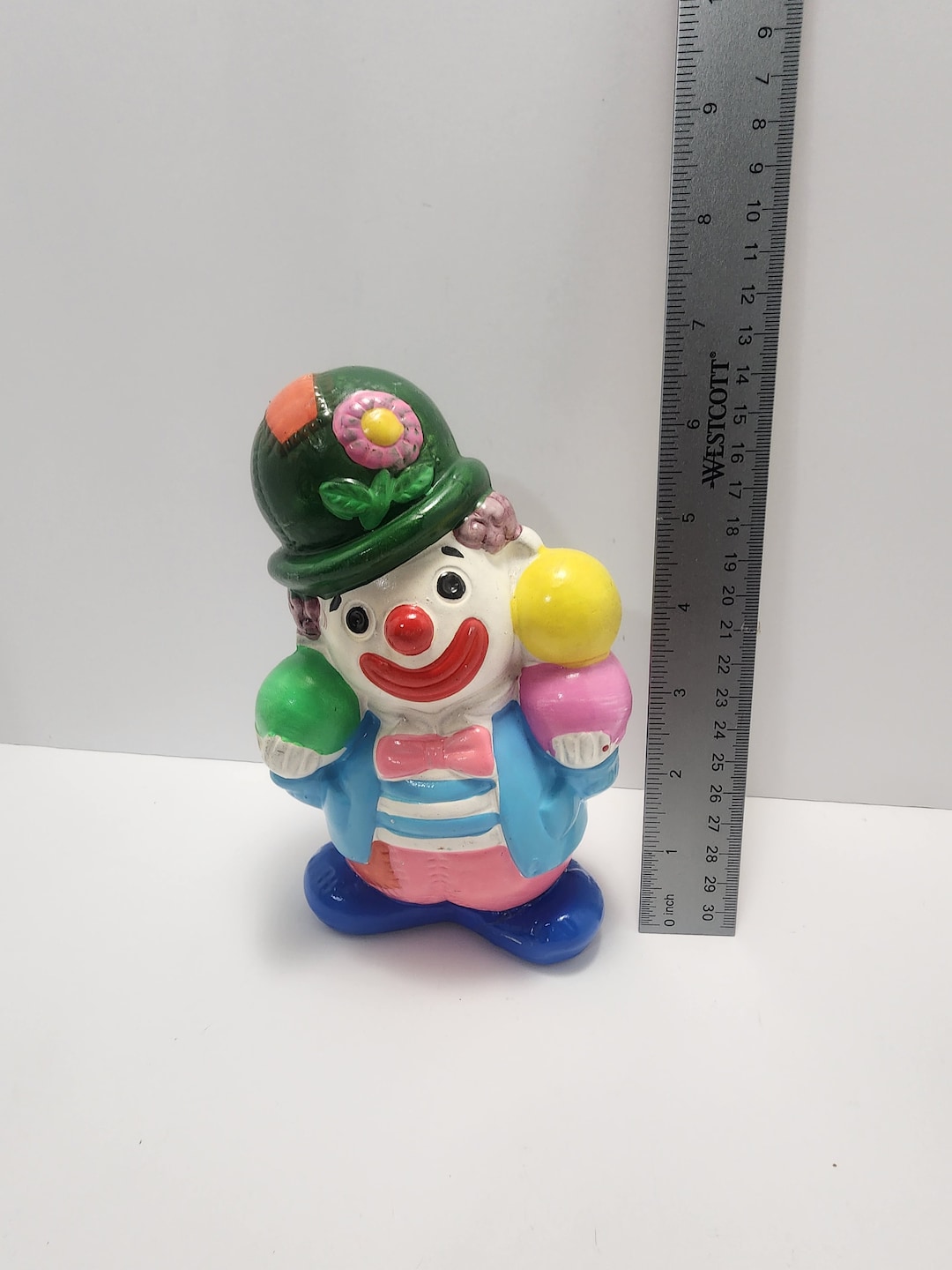 Clown Bank Porcelain Hobo Clown - Clown - Coin Bank - Banks - Porcelain ...