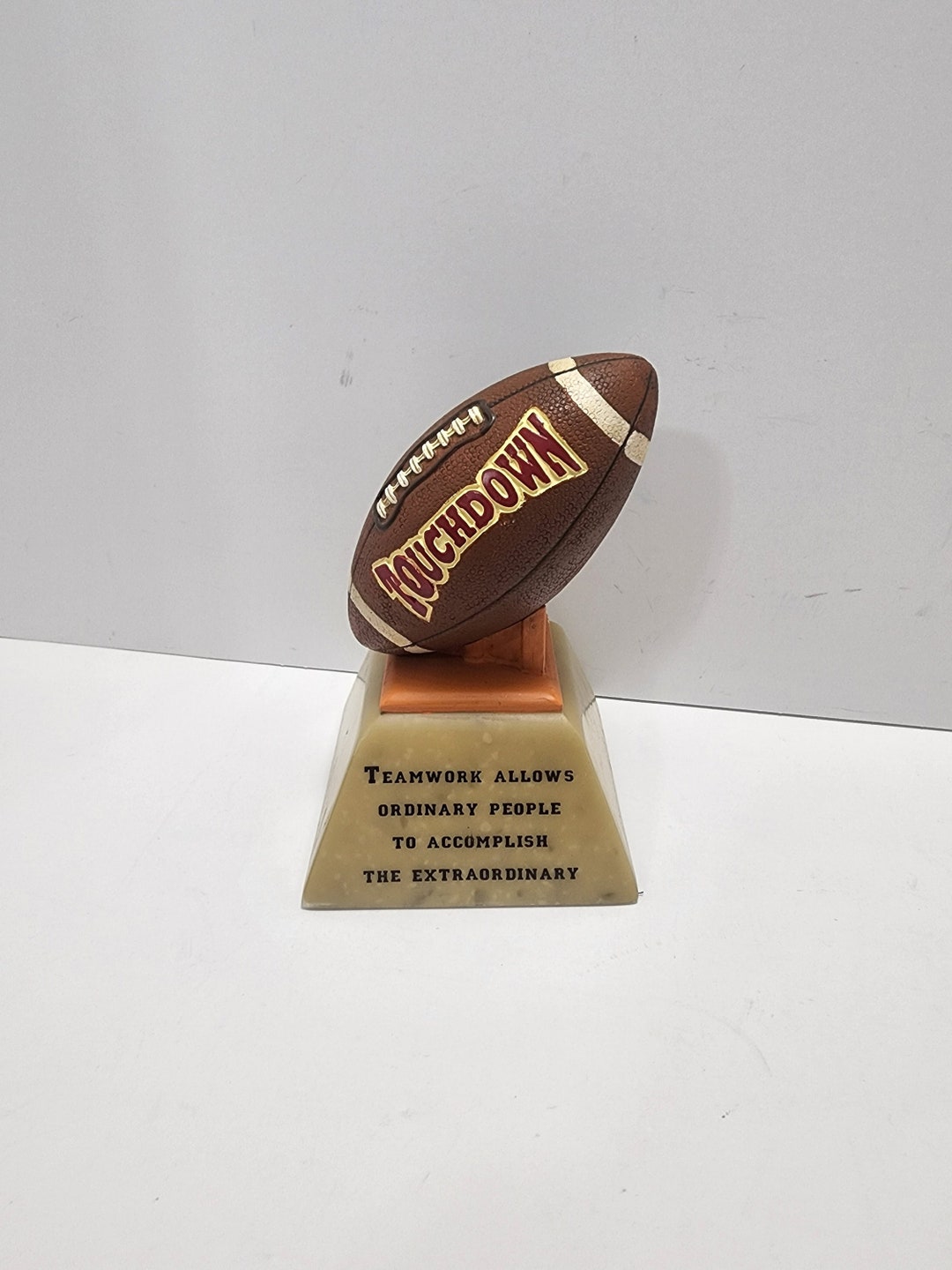 Football Trophy Teamwork - Teamwork - NFL Trophy - Trophy - Football ...