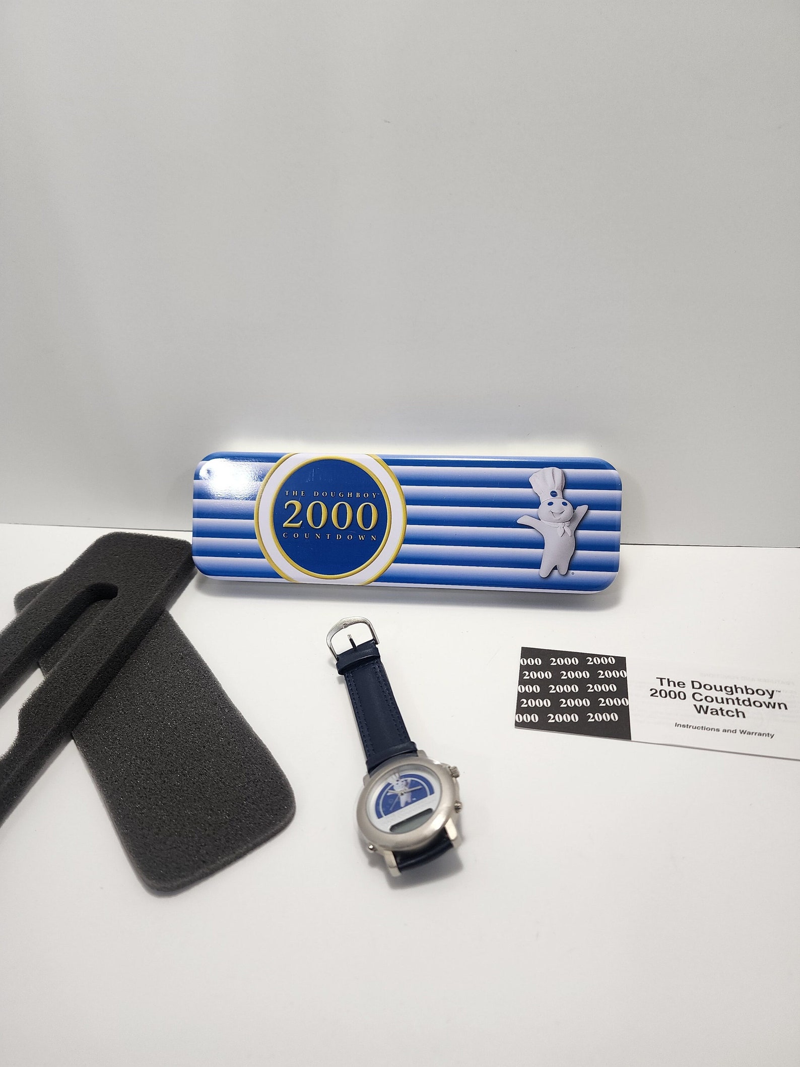 2000 Countdown Pillsbury Doughboy Countdown Collectable Watch - Etsy